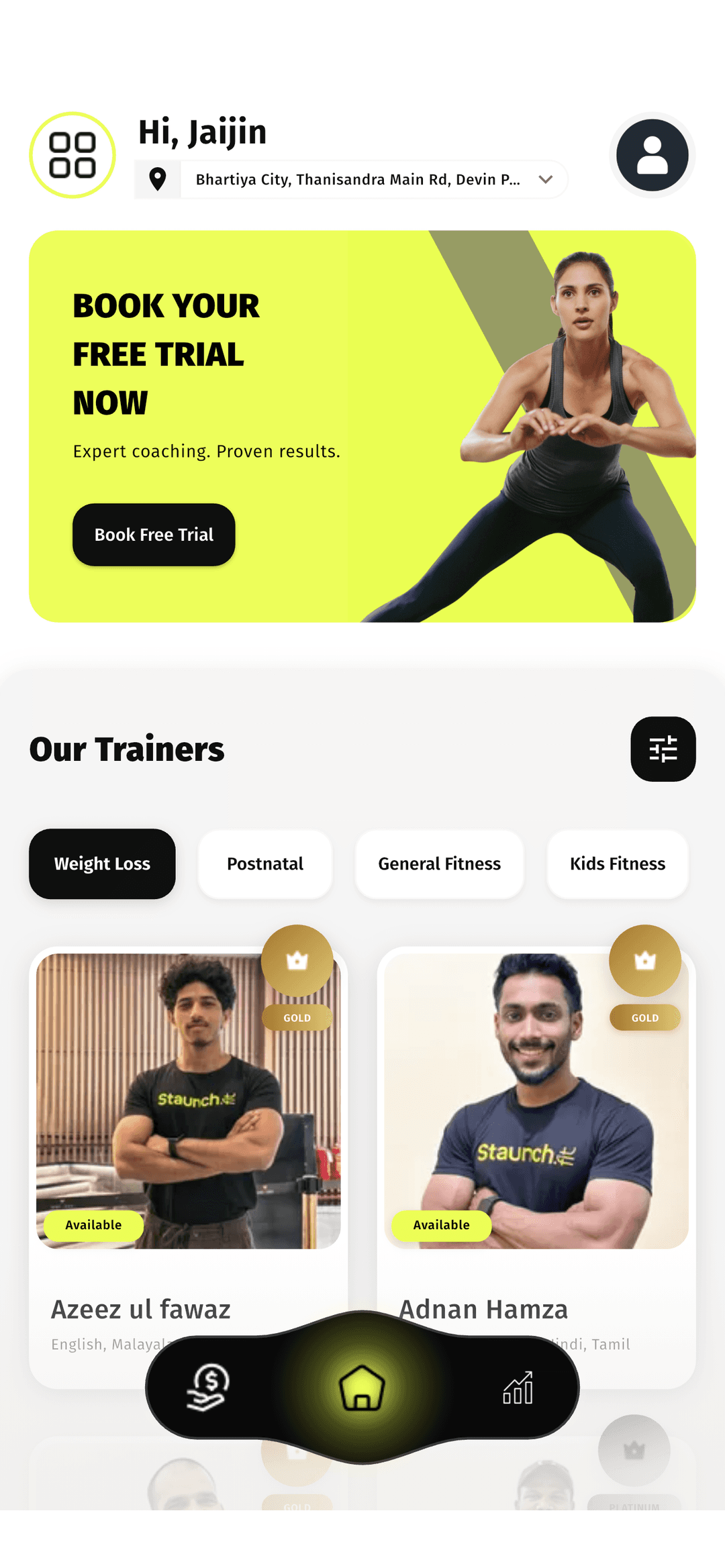 Staunch — The fitness platform for apartment India